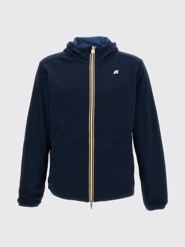 K-WAY Zip-up Hooded Jacket - Blue