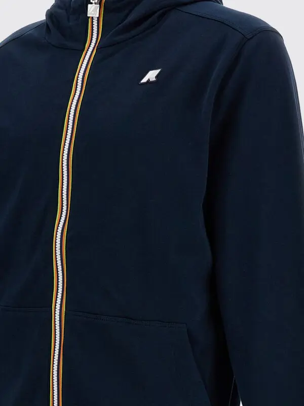 K-WAY Zip-up Hooded Jacket - Blue