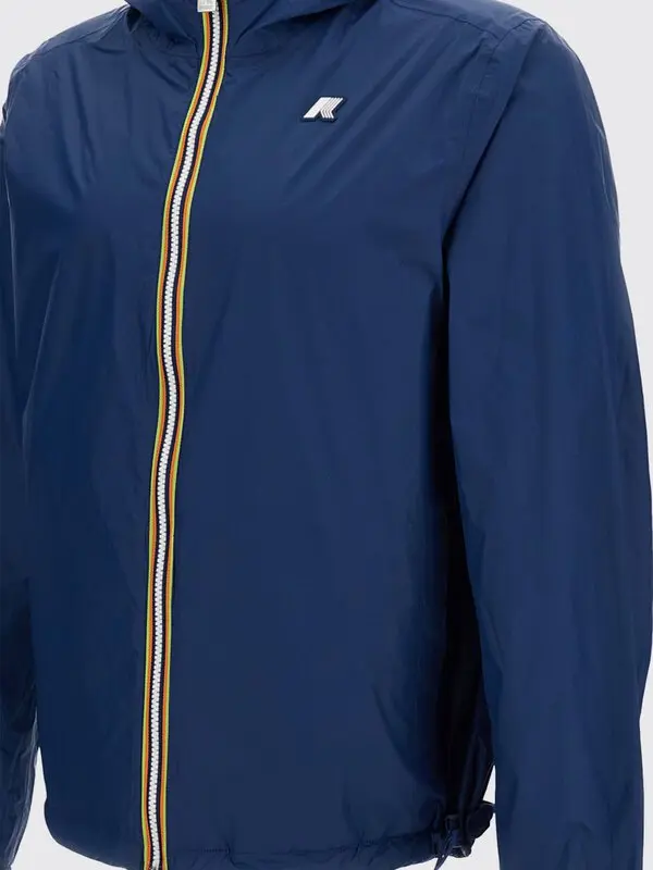 K-WAY Zip-up Hooded Jacket - Blue