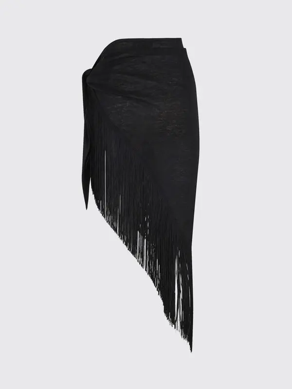 Alanui Wrap Skirt With Fringe Detail