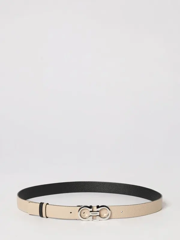 FERRAGAMO Gancini Belt - Pink