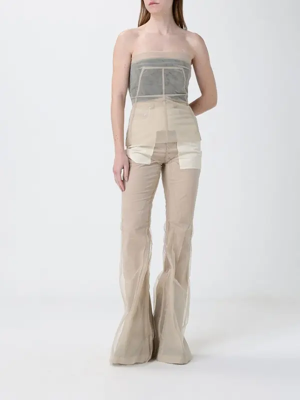 Rick Owens Tulle Paneled Pants