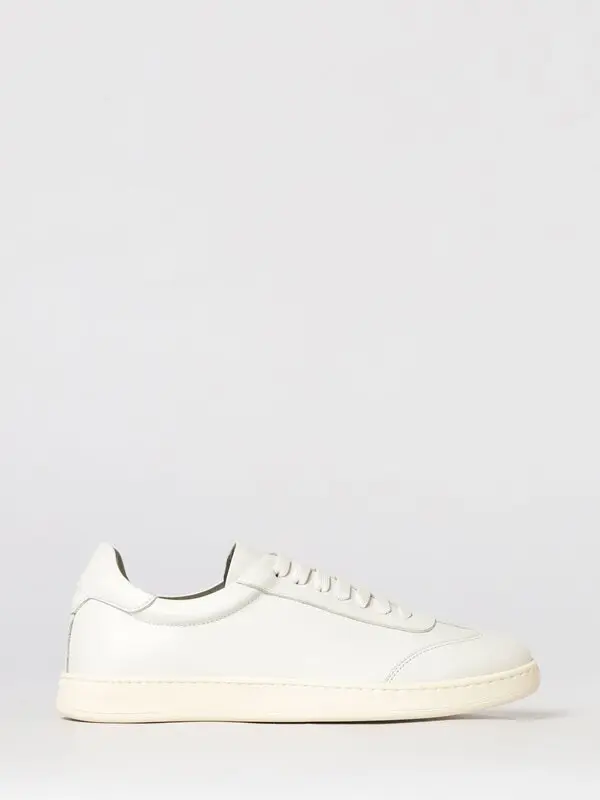 Corneliani Calfskin Leather Low Top Sneakers