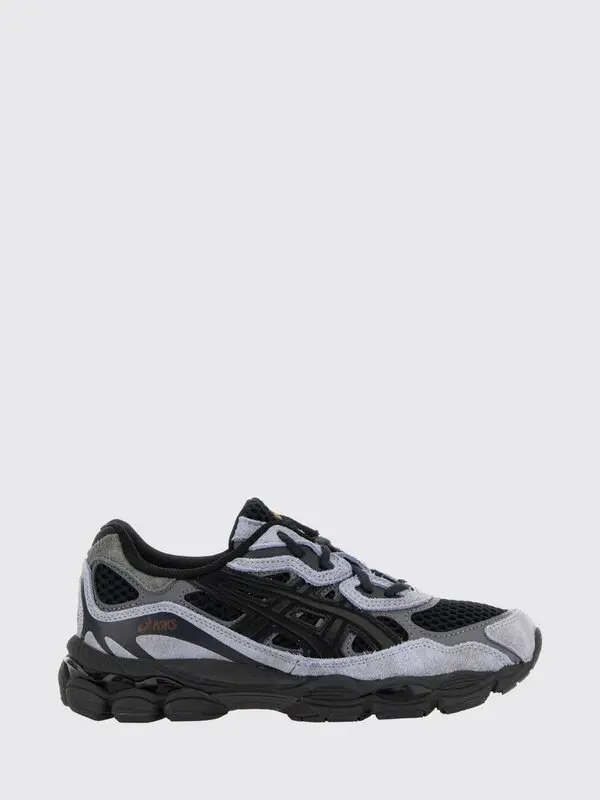 Asics Gel-nyc Suede And Mesh Sneakers - Black