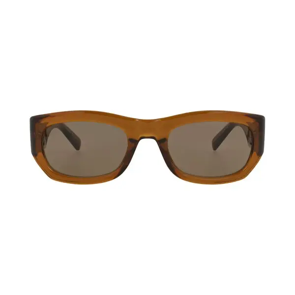 Saint Laurent Round-frame Sunglasses - Brown