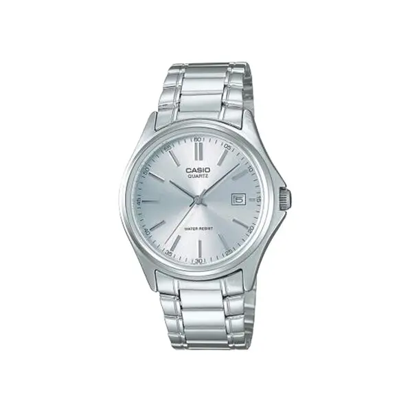 Casio Stainless Steel Analog Watch - Silver