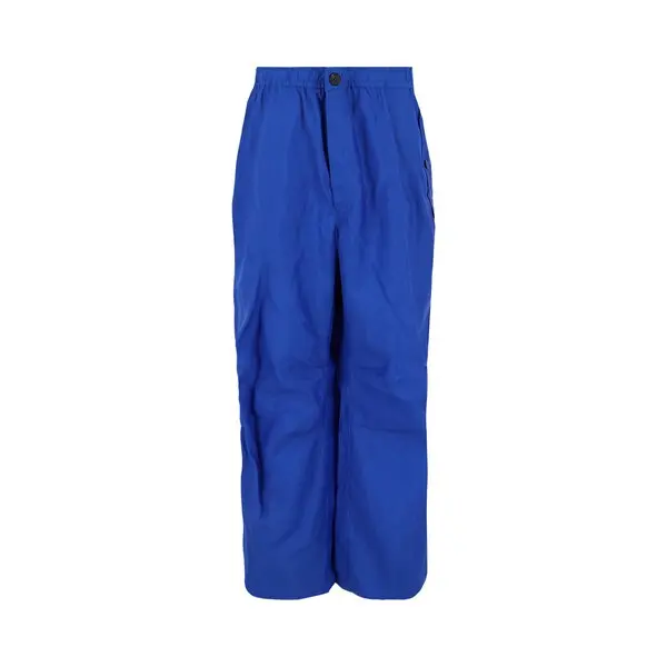 FERRAGAMO Athletic Silk Track Pants - Blue