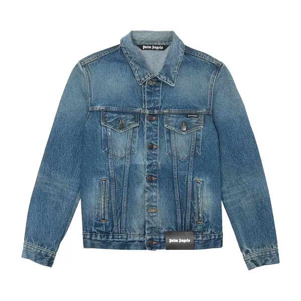 Palm Angels College Eagle Denim Jacket
