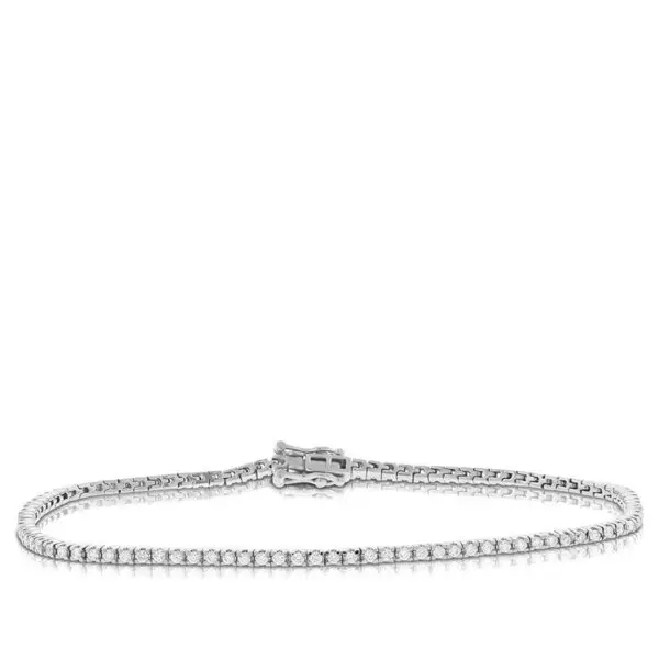 Benbridge Diamond Tennis Bracelet 14k, |sjb1651e-bb - Wg