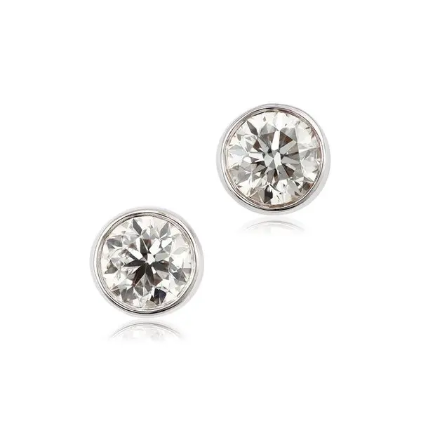 Benbridge Diamond Studs, 0.70 Carat Total Weight, 14k White Gold - Wg