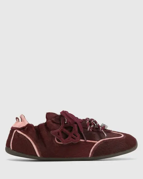 NAKED WOLFE Soul Sneakers - Wine