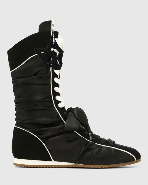 NAKED WOLFE Extreme Boxing Boots - Black