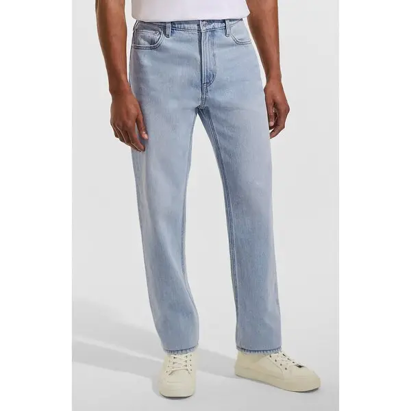 LANDS' END Rigid Classic Fit Jeans - Light Northshore Wash