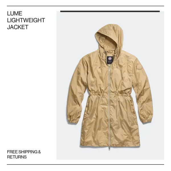 Canada Goose Lume Lightweight Jacket - Timber Sand