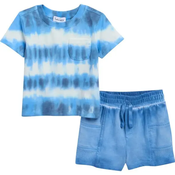 Splendid Tie-dye T-shirt And Shorts Set - Sagrasso Tie Dye