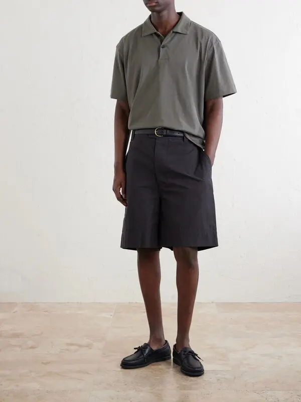 MARGARET HOWELL Straight-leg Cotton Shorts