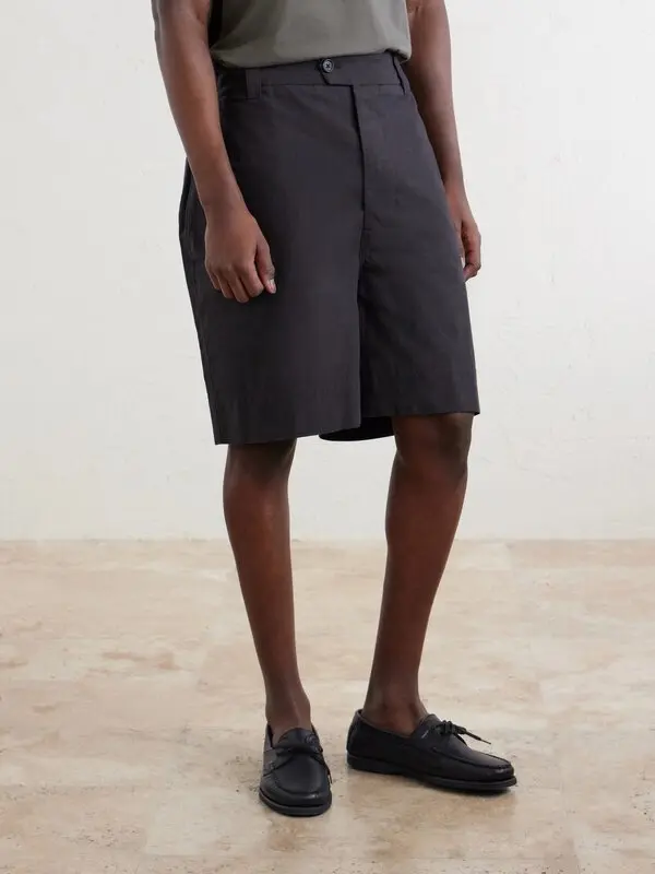 MARGARET HOWELL Straight-leg Cotton Shorts