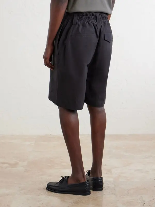 MARGARET HOWELL Straight-leg Cotton Shorts