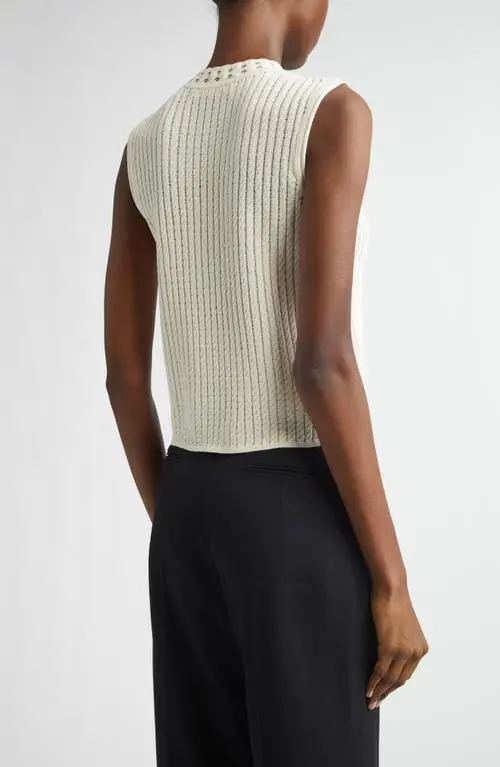 JASON WU Cable Knit Sweater Vest