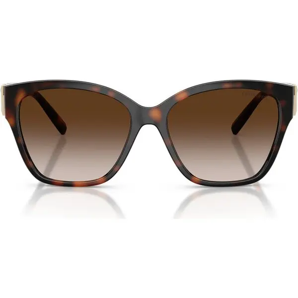 Tiffany & Co. Square Frame Sunglasses - Havana/brown Gradient