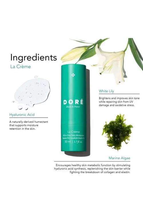 DORE La Crème All In One Daily Moisturizer - Regular