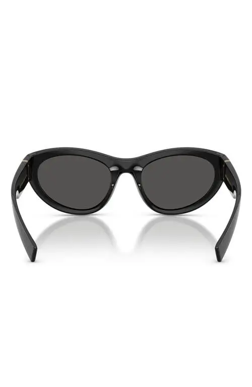 Dolce & Gabbana Cat Eye Sunglasses - Black/dark Grey