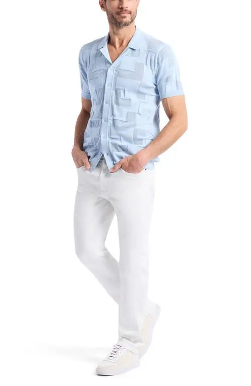 Robert Graham Drayford Cotton Button-up Sweater