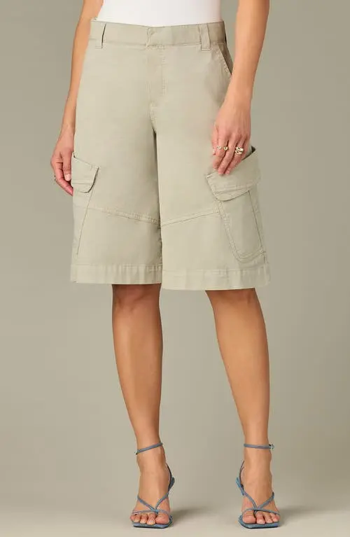 Wit & Wisdom Skyrise Cargo Bermuda Shorts - Eucalyptus