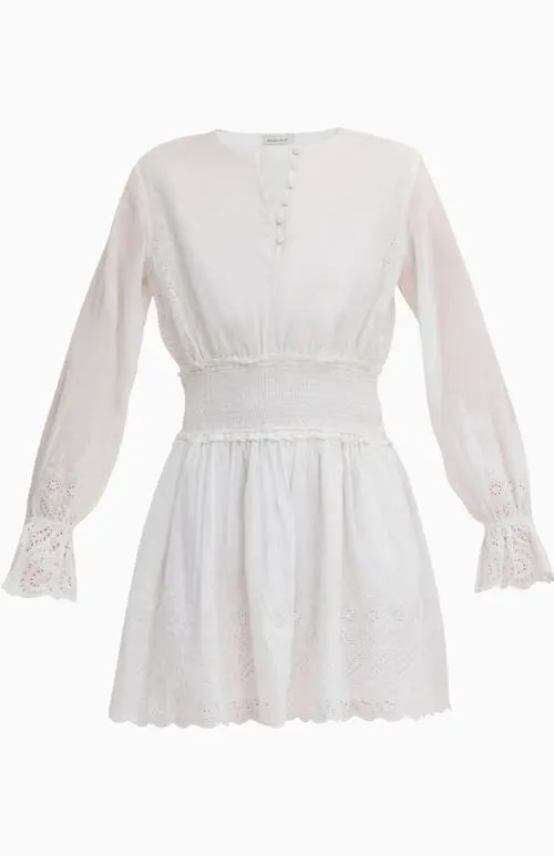 Rebecca Taylor Sabine Mini Dress - Ivory