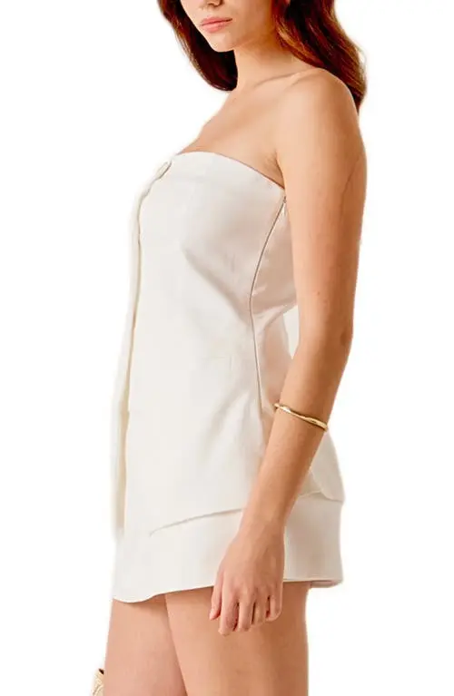 MARSY Long Strapless Top