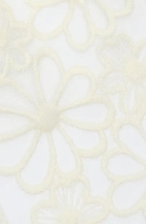 NATASHA Embroidered Lace Bow Hair Barrette