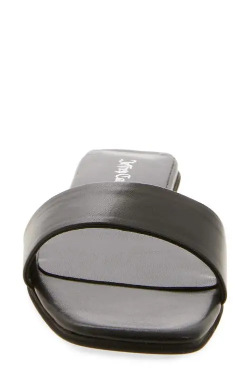 Jeffrey Campbell Vellum Slide Sandal - Black