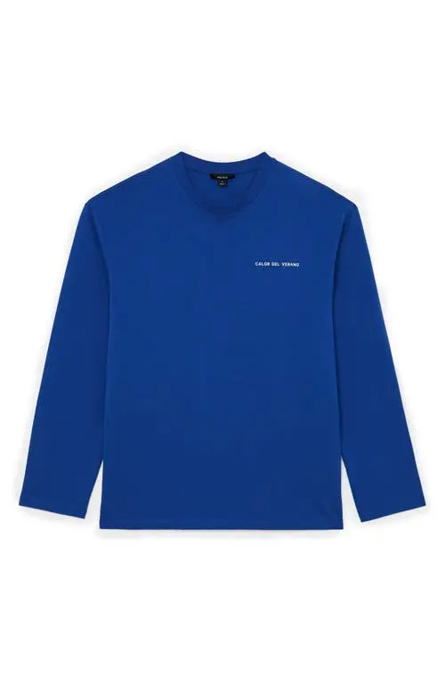 REISS Palma Long Sleeve Graphic Tee