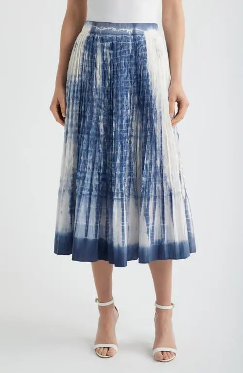 Kobi Halperin Andie Print Silk Maxi Skirt