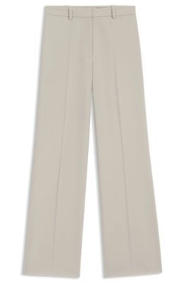 Hugo Regular-fit Wide-leg Stretch Pants