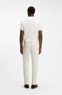 BOSS Slim-fit Stretch Cotton Blend Pants
