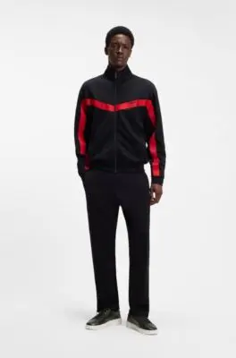 Hugo Nappa Leather Sneakers With Gold-tone Logo Detailing