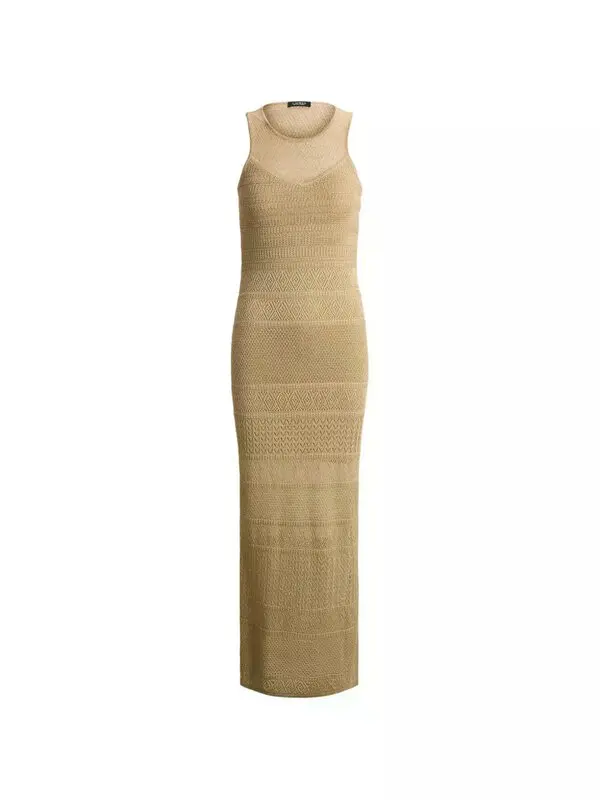 Ralph Lauren Knitted Maxi Dress - Neutrals