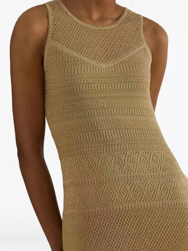 Ralph Lauren Knitted Maxi Dress - Neutrals