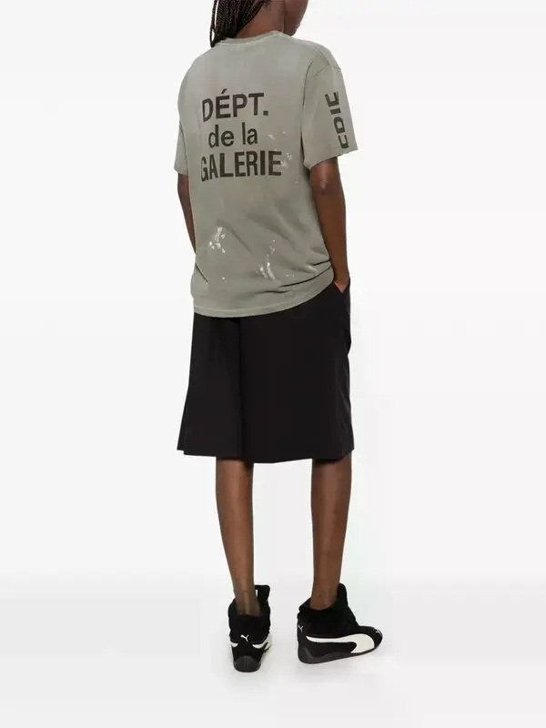 GALLERY DEPT. Pablo Paint-splatter T-shirt - Green