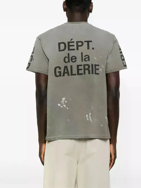 GALLERY DEPT. Pablo Paint-splatter T-shirt - Green