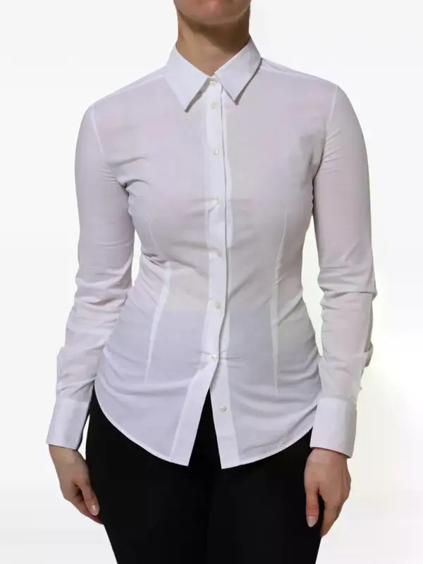 Dolce & Gabbana Long Sleeve Button-up Shirt