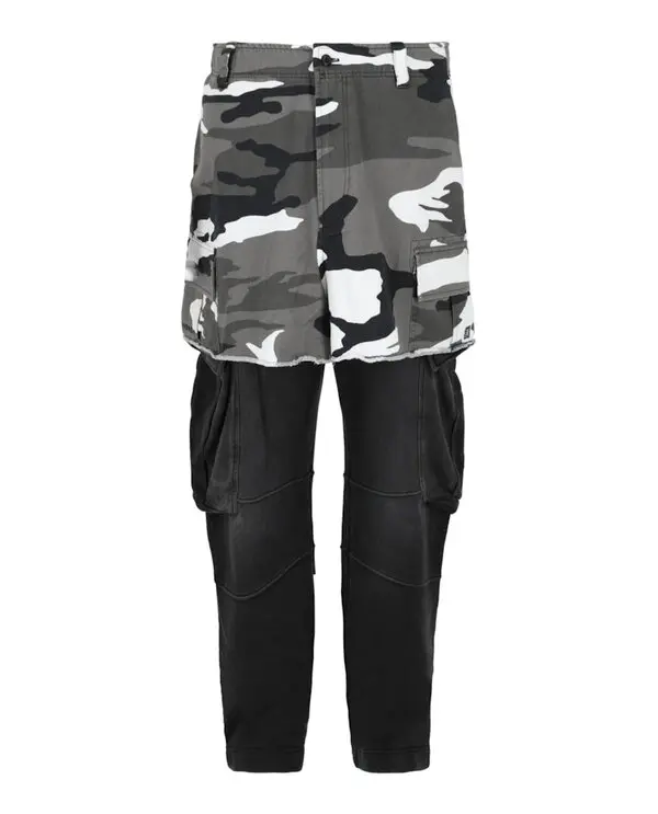 Givenchy Cargo Pants With Camouflage Skirt