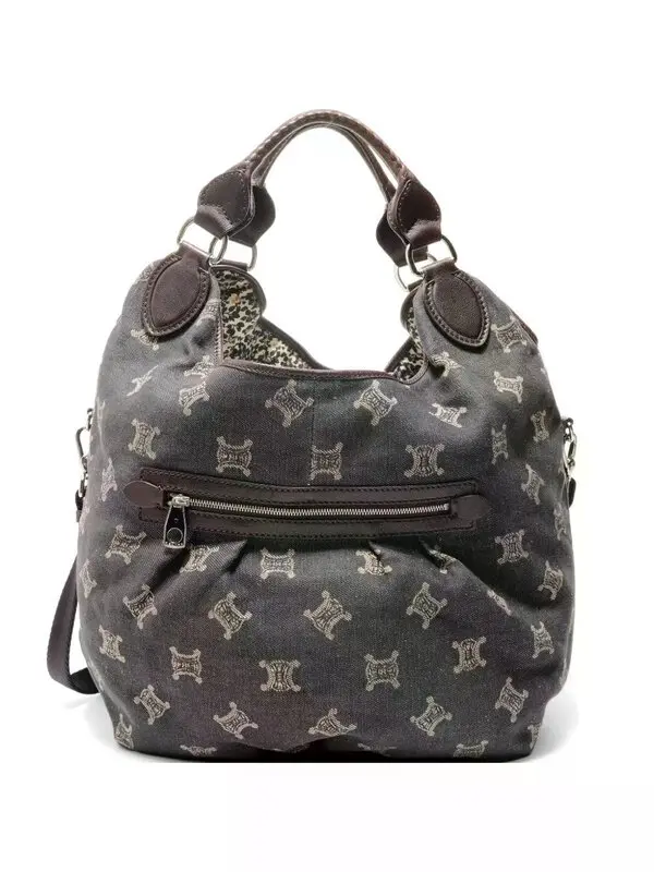 Celine Macadam Denim Handbag