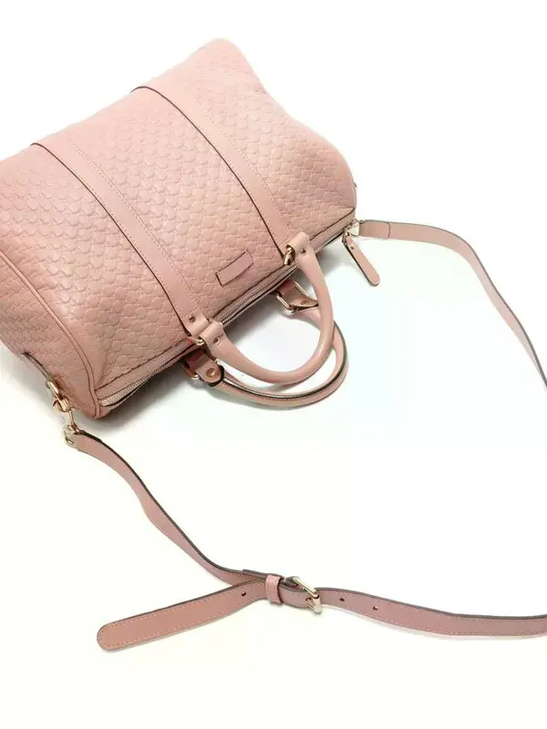 Gucci Micro Gg Leather Shoulder Bag