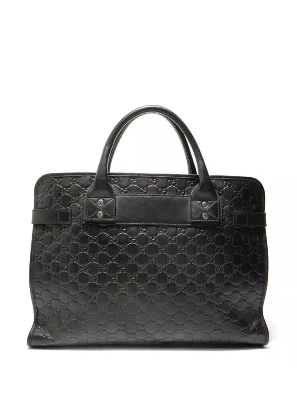 Gucci Leather Guccissima Tote Bag