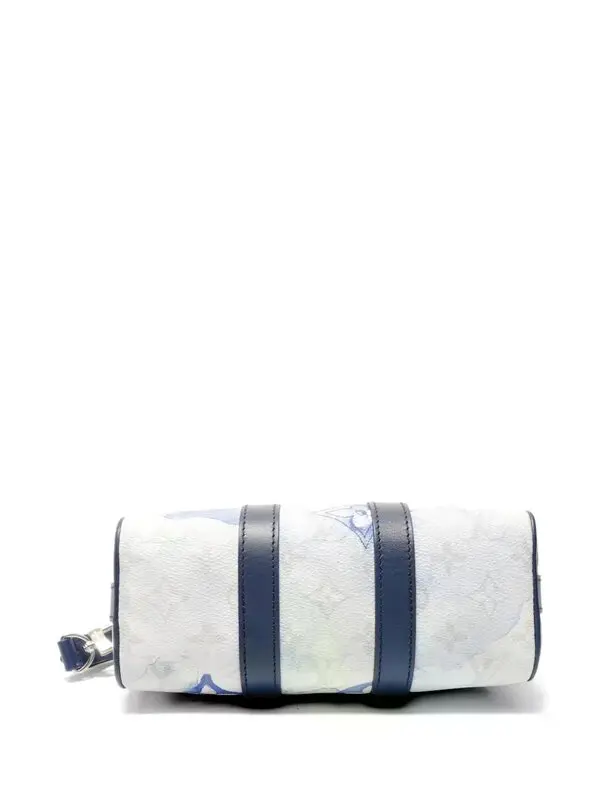 LOUIS VUITTON Watercolor Monogram Keepall Xs Shoulder Bag - White