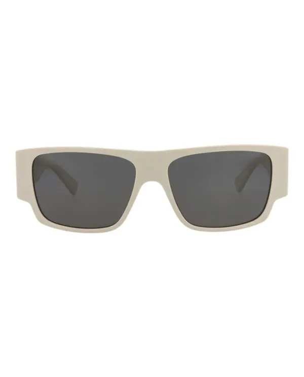 Bottega Veneta Square Frame Recycled Acetate Sunglasses - White White Grey (bv1286s/30015218/004)