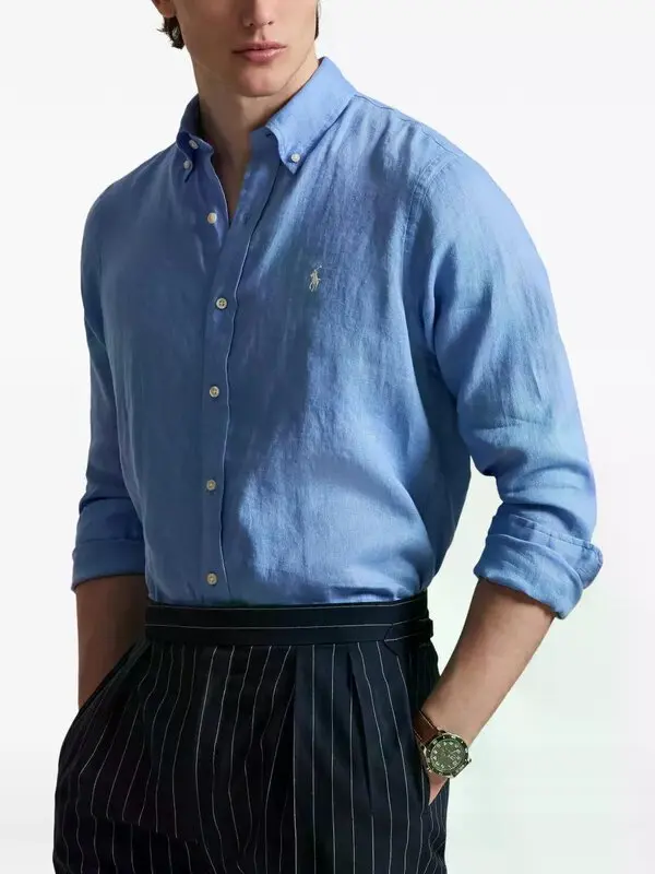 Polo Ralph Lauren Buttoned Linen Shirt