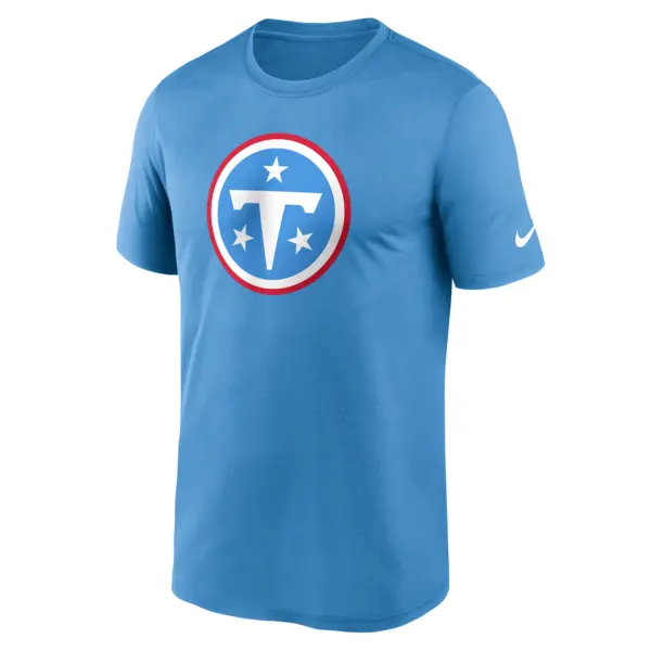 Nike Tennessee Titans Primetime Legend Logo Dri-fit Nfl T-shirt - Blue